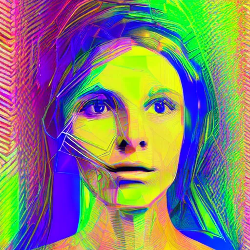 portrait of a woman inspired by data - driven art, | Stable Diffusion | OpenArt