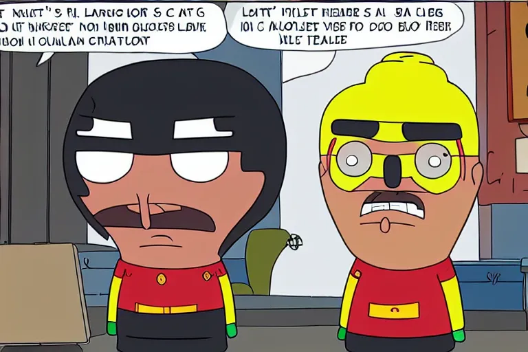 Henry Cavil as Bob Belcher, Bob's burgers, cartoon | Stable Diffusion ...