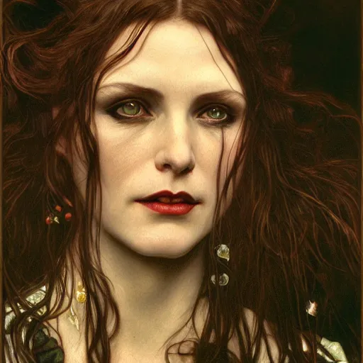 portrait of a lady vampire, 35mm, victorian, depth of | Stable Diffusion