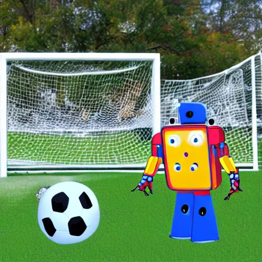 robots playing soccer | Stable Diffusion | OpenArt