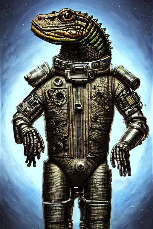 a portrait of a muscular anthropomorphic cyberpunk | Stable Diffusion ...