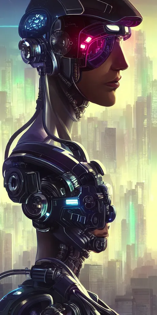 handsome, young man, cybernetic, cyberpunk, wires, | Stable Diffusion ...