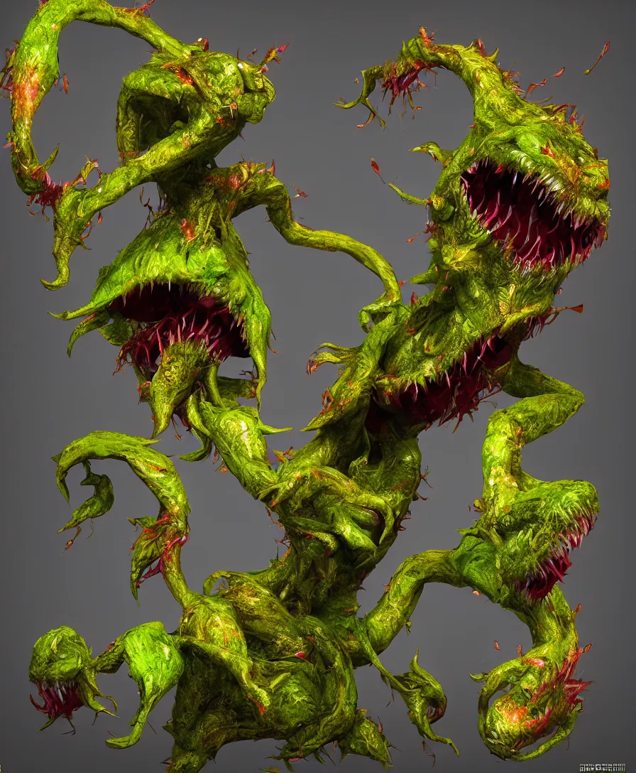 beautiful cute carnivorous plant monster, epic, | Stable Diffusion ...