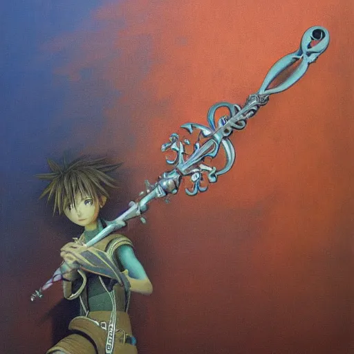 sora, from kingdom hearts, holding the artemis | Stable Diffusion | OpenArt