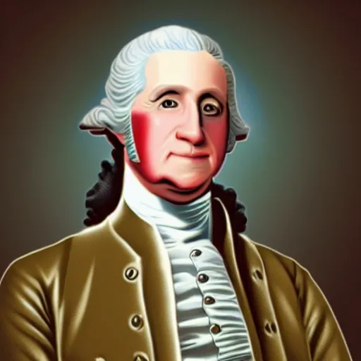 Dystopian cyborg George Washington | Stable Diffusion | OpenArt