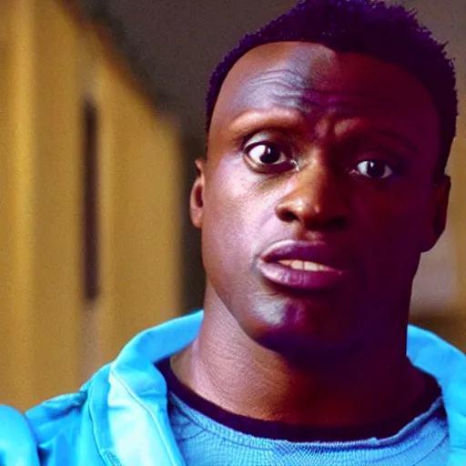 a still of ksi as simon phoenix in demolition man | Stable Diffusion ...