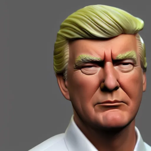 donald trump, octane render, high subsurface scattering | Stable ...