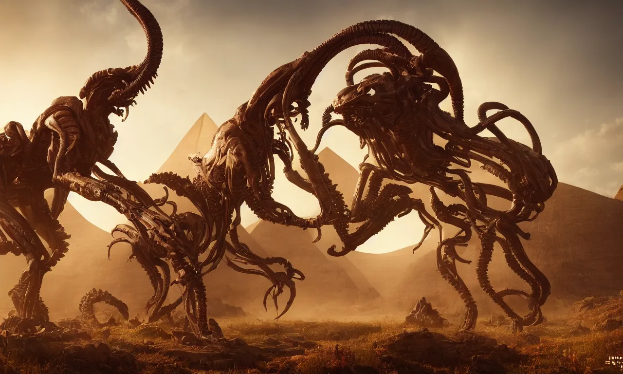 an epic fantasy photograhy of a big sphinx with a | Stable Diffusion ...