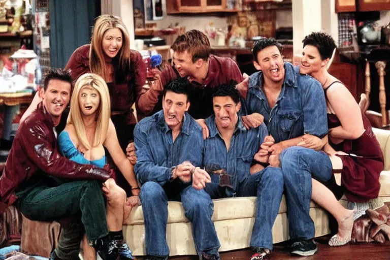 the episode of Friends where everyone gets covered in | Stable ...