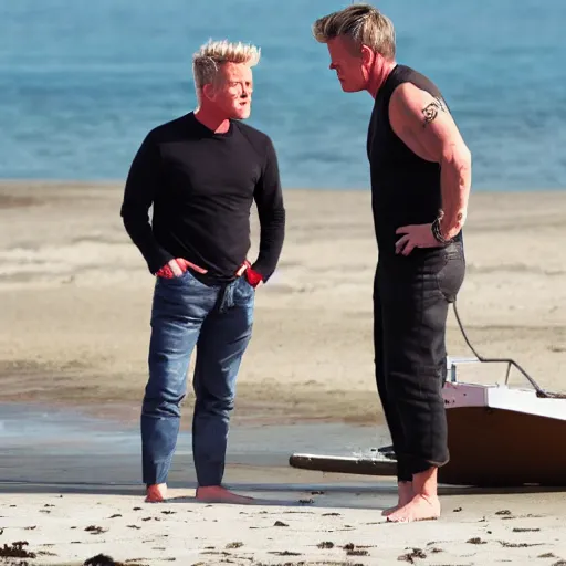 gordon ramsay looking for sus at the beach, among us, | Stable ...
