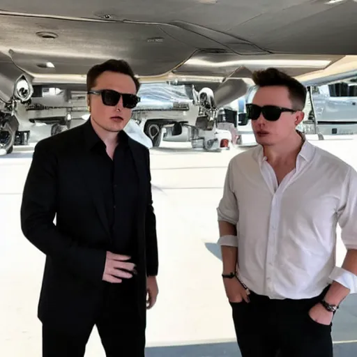 picture of elon musk wearing sunglasses and being | Stable Diffusion ...