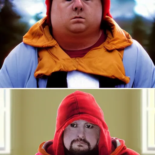 photo Randy from South Park, live action, hyper | Stable Diffusion