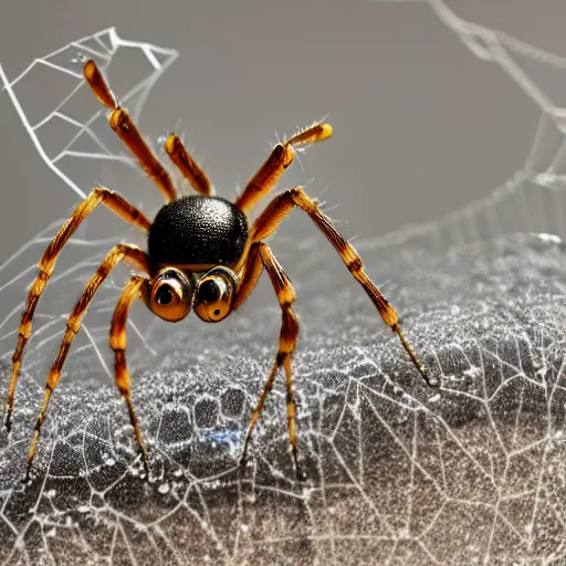 a spider with infinite amount of legs is surfing in | Stable Diffusion