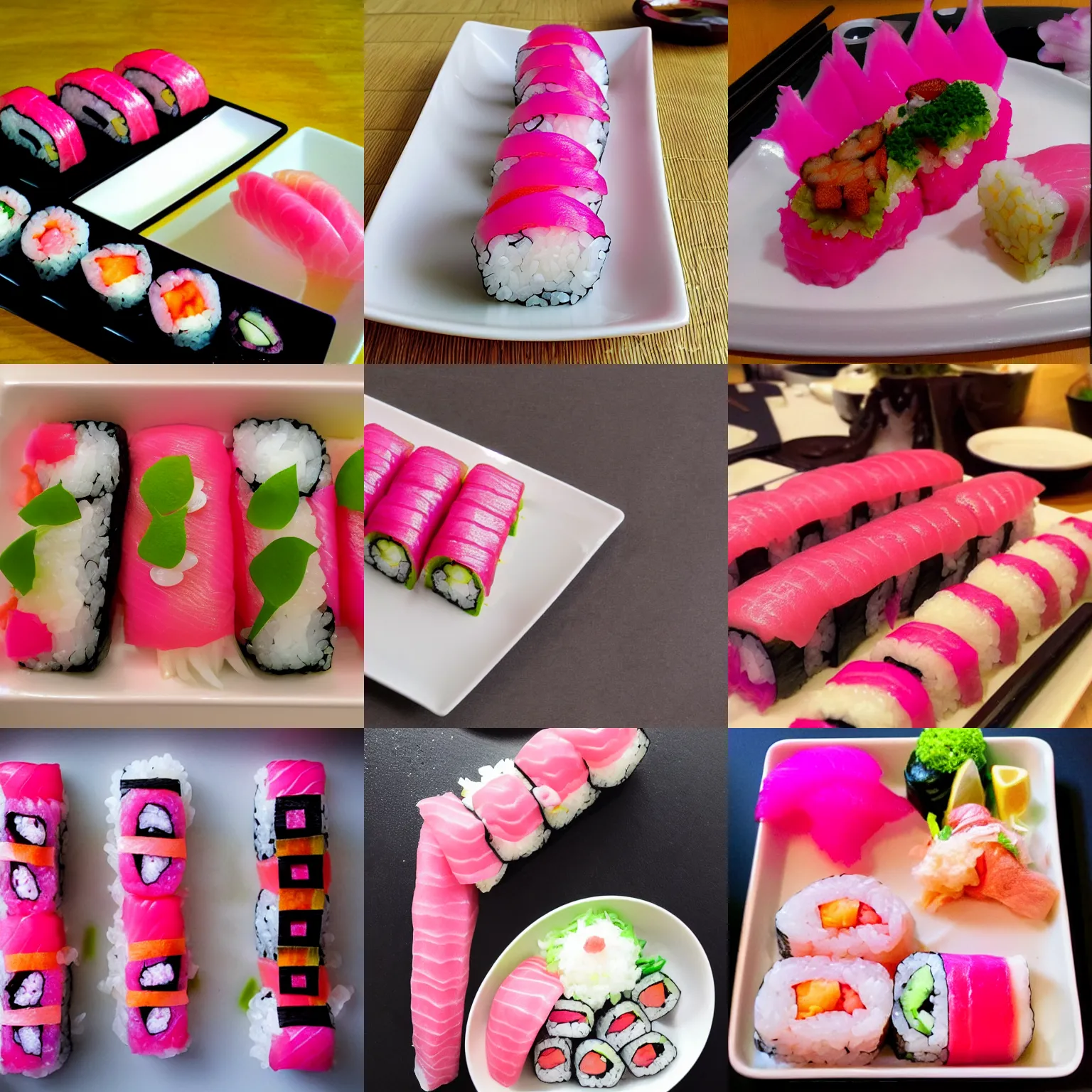 pink sushi | Stable Diffusion | OpenArt