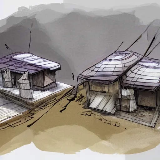 rooftop camp, concept art | Stable Diffusion | OpenArt