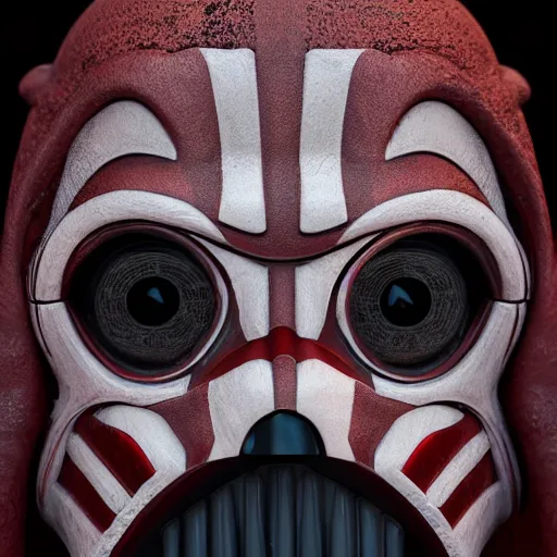 close - up photo of clown darth vader hybrid, star | Stable Diffusion ...