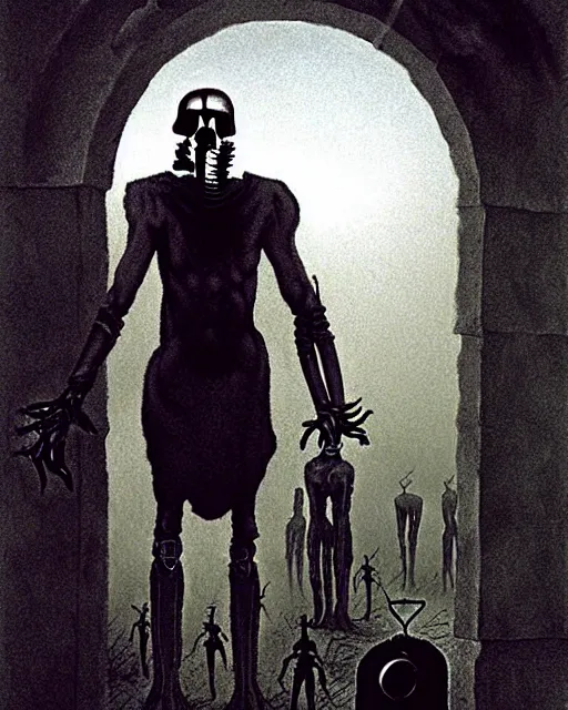 full-body creepy realistic central composition, a | Stable Diffusion ...