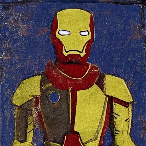 ye old iron man, medieval painting | Stable Diffusion | OpenArt