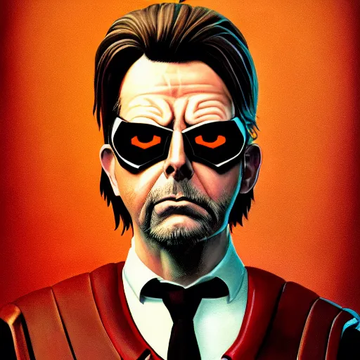 an epic pulp comic book style portrait painting of a | Stable Diffusion