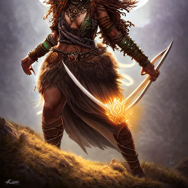 druid warrior with earth powers artgerm highly | Stable Diffusion | OpenArt