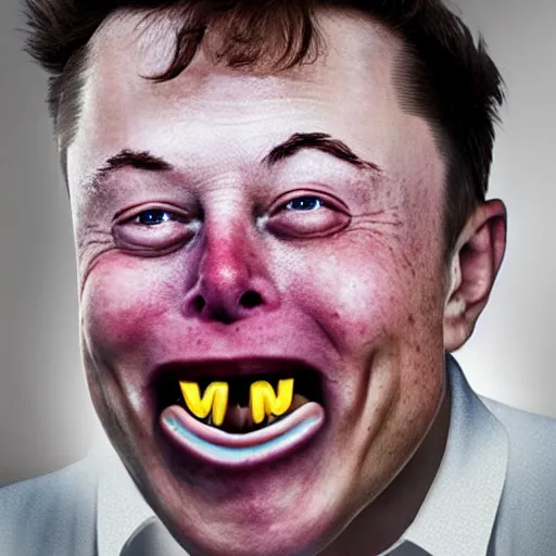 extreme silly face championship elon musk winning | Stable Diffusion