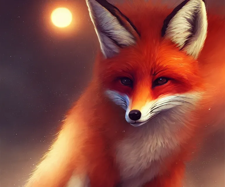 cute friendly fox in tokyo by charlie bowater and | Stable Diffusion ...