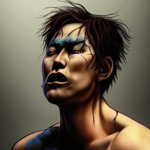 😈🤬 by joongwon charles jeong, skin : tjalf sparnaay, | Stable Diffusion ...