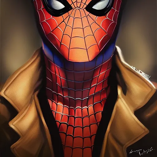 spider - man portrait by artgerm and rhads, artstation | Stable ...