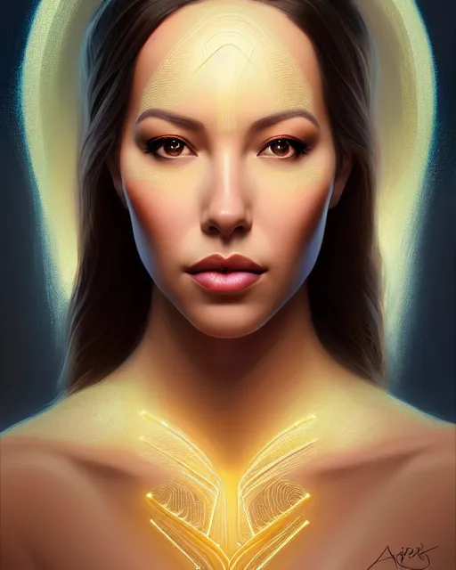 symmetry portrait of jodi arias angel, glam, deco, | Stable Diffusion ...