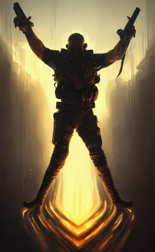 cop of apocalypse from disco elysium, concept art by | Stable Diffusion ...