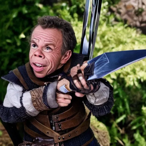 Sam Riegel as Scanlan Shorthalt from Vox Machina, | Stable Diffusion ...