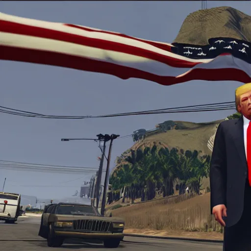 Donald Trump in GTA V, 8K | Stable Diffusion | OpenArt