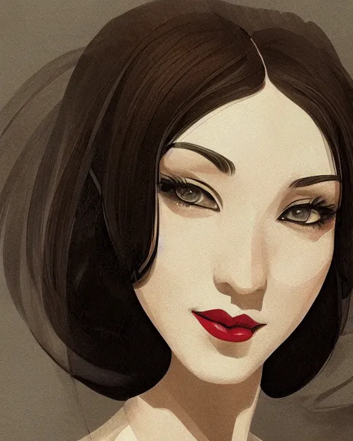 portrait of a smiling woman, art deco style, | Stable Diffusion | OpenArt