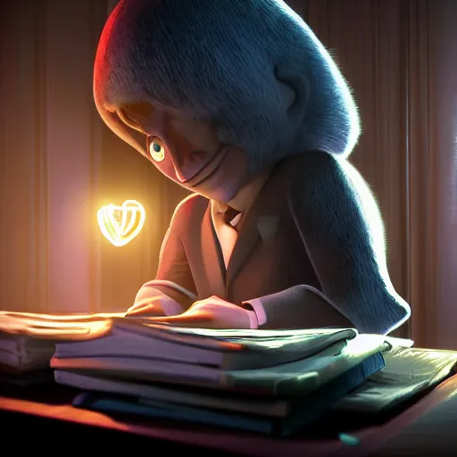 portrait of bookmaker sly cunning pixar style | Stable Diffusion | OpenArt