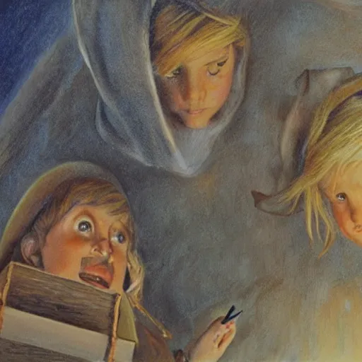 an oil painting in the style of alan lee depicting the | Stable ...