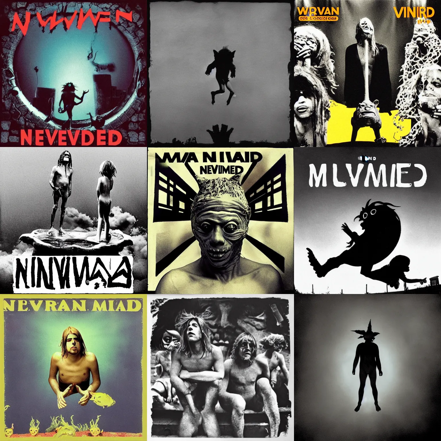 Nirvana Nevermind Album Cover With A Goblin Stable Diffusion OpenArt