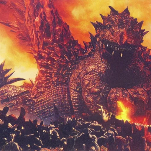 godzilla megadeath rock and roll godzilla heavy metal | Stable ...