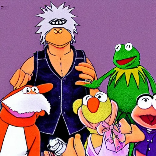 The muppets facing off in an episode of naruto, shonen | Stable ...