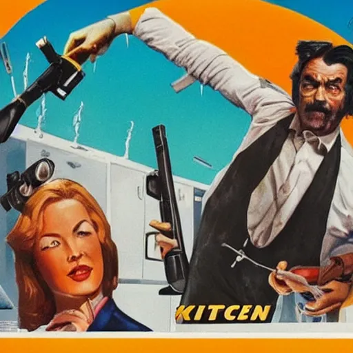 The Incredible poster for KITCHEN GUN: ALL CLEAN AGAIN | Stable ...