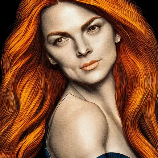 jean grey, symmetrical facial features, 8 k intricate | Stable Diffusion