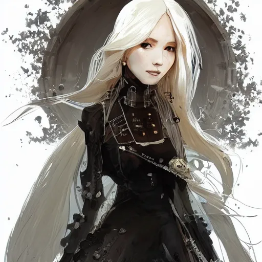 highly detailed portrait of a pretty necromancer lady | Stable ...