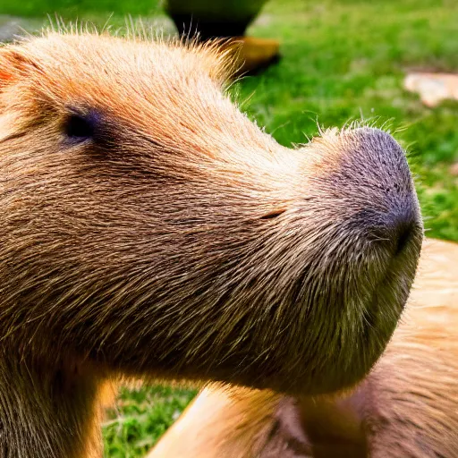 photo of a capybara eating a nvidia gpu, nature | Stable Diffusion ...