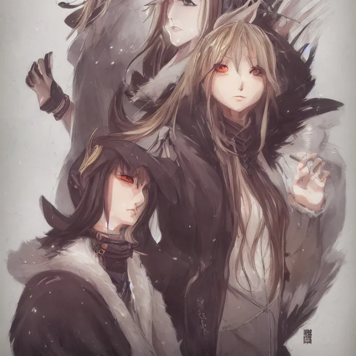 portrait of the mage of tundra, anime fantasy | Stable Diffusion | OpenArt