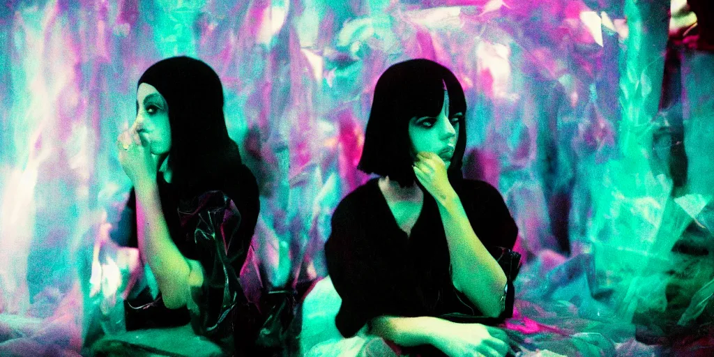 crystal castles album art cover, amazing, vibrant, | Stable Diffusion ...