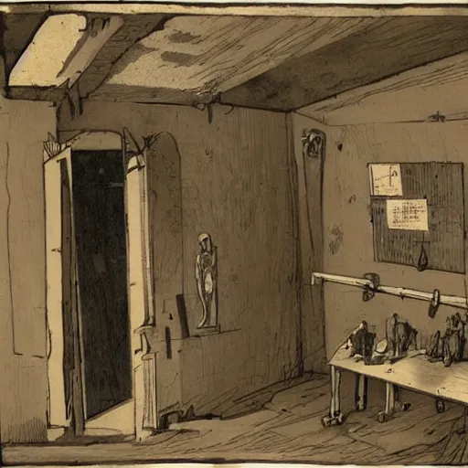 I collected bones from charnel-houses and disturbed, | Stable Diffusion ...