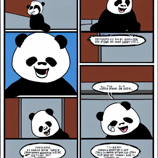 an angry panda comics | Stable Diffusion | OpenArt