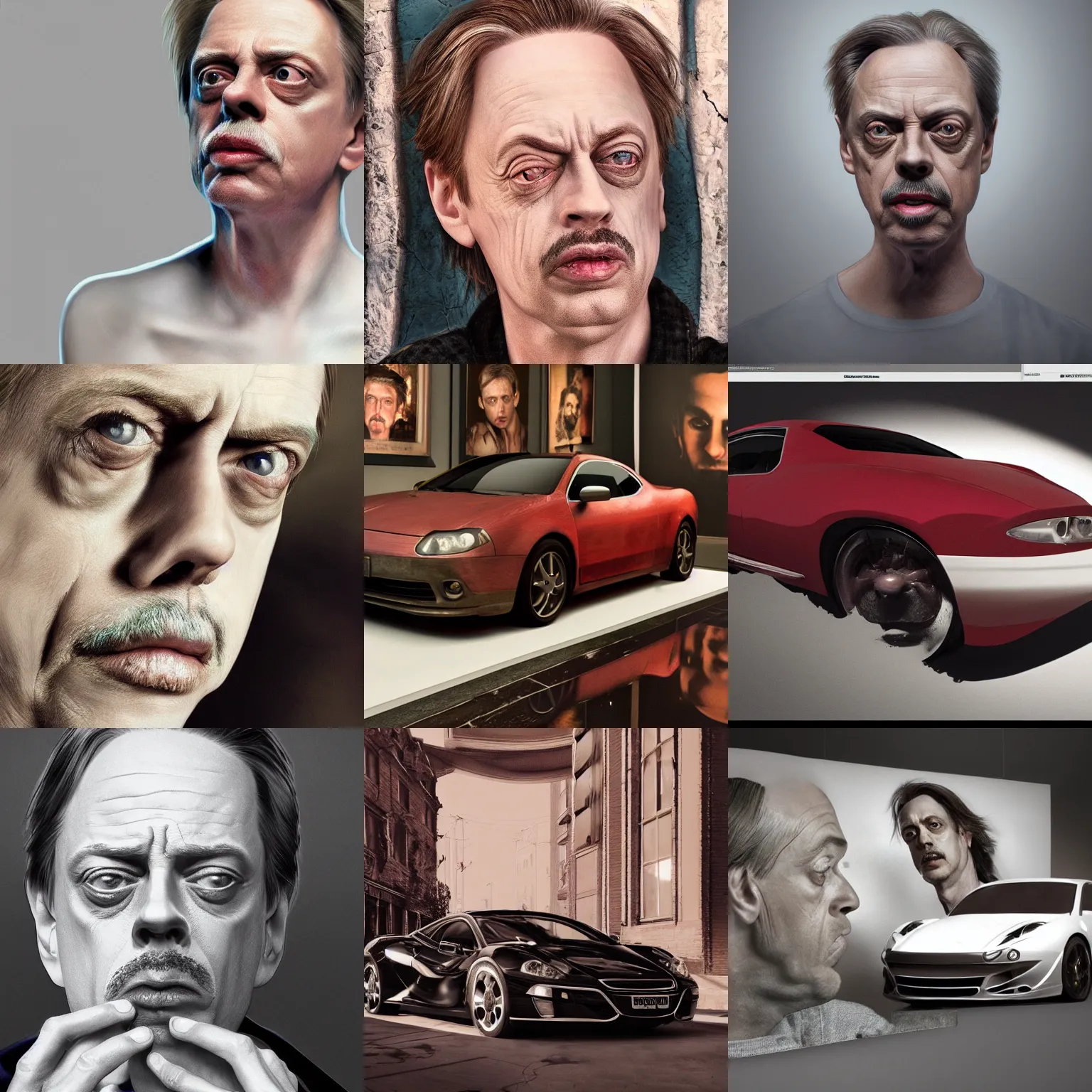 steve buscemi octane render ultra photorealistic hyper | Stable ...