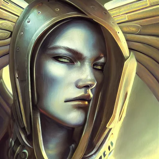 Shoulder level close up portrait of a humanoid Soul | Stable Diffusion ...