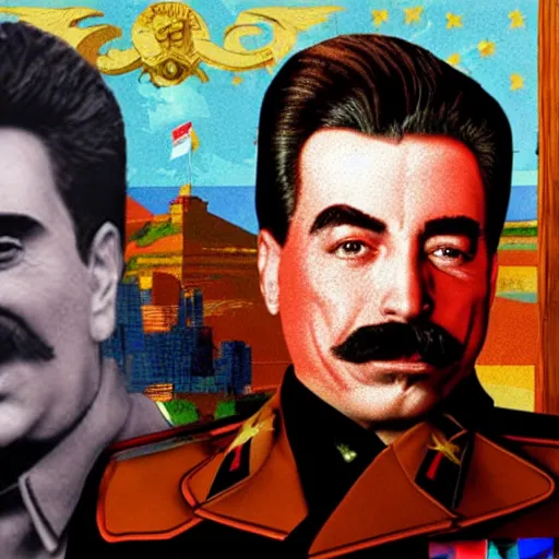 lgbt art, tom of finland style, stalin, in billy | Stable Diffusion ...