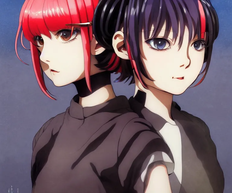 last exile, ilya kuvshinov illustration colorful anime | Stable ...